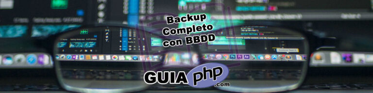 Backup Completo con BBDD en PHP - Guia PHP