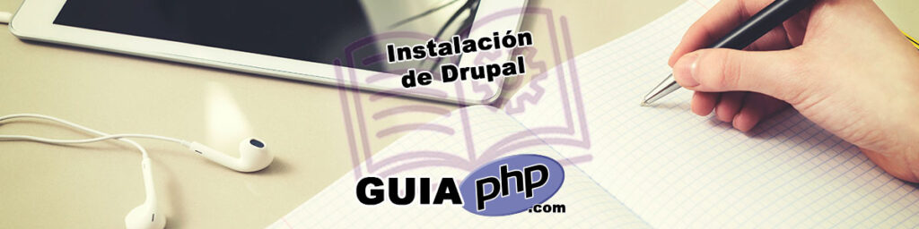 Instalación de Drupal - Guia PHP